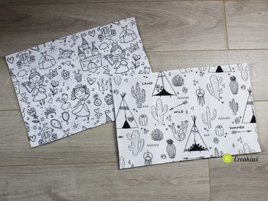 Set de table à colorier pour enfants impatients ⋆ Creakiwi